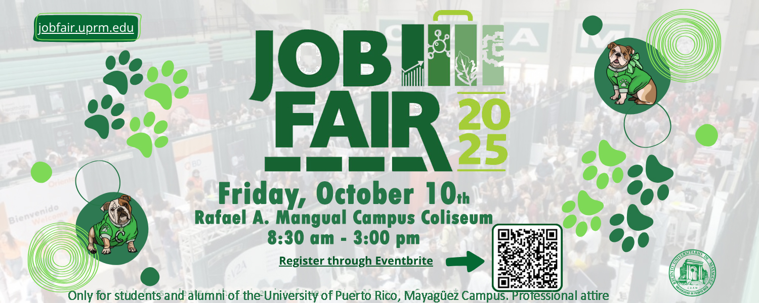 Job Fair UPRM – University of Puerto Rico Mayagüez Campus